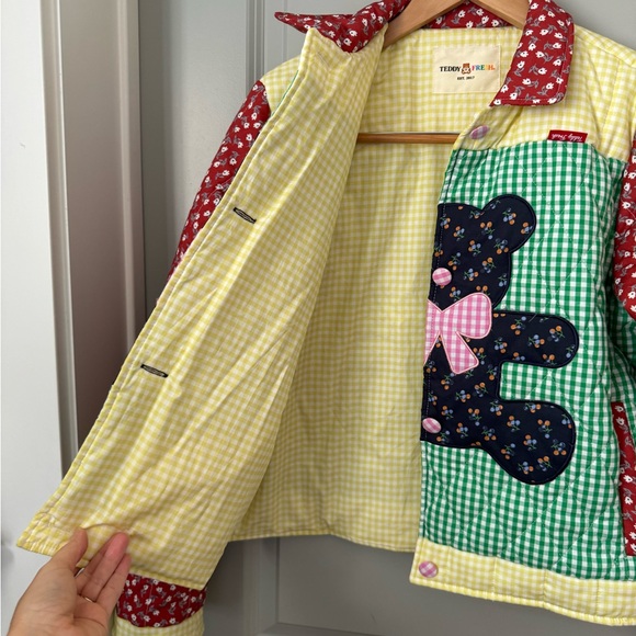 Teddy Fresh | Jackets & Coats | Teddy Fresh Quilted Reversible Jacket ...